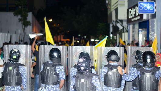 26 arrested in MDP’s all day protests - Maldives Independent